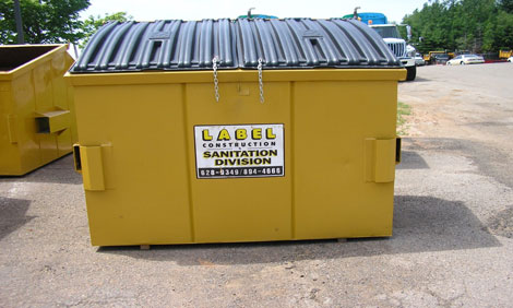 6 Yd Dumpster